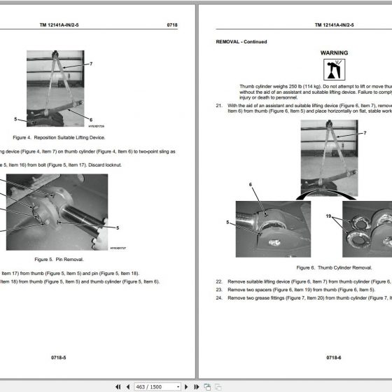 John Deere Hydraulic Excavator HYEX 250GR V3 of 5 Field Maintenance ...