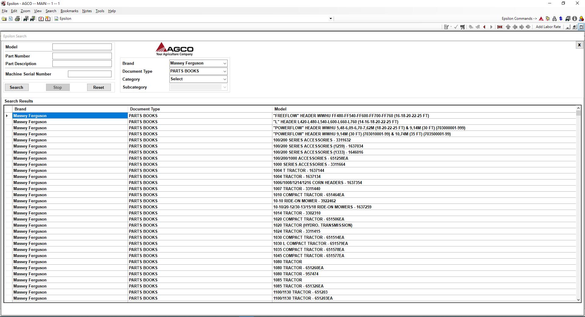 Massey Ferguson AG UK_EU_Europe [03.2021] Parts Catalog & Workshop Service Manuals - Auto Repair ...