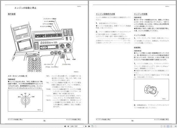 Tadano All Terrain Crane GA-1000N-1 GA5234 Operation Manual 2014 JP