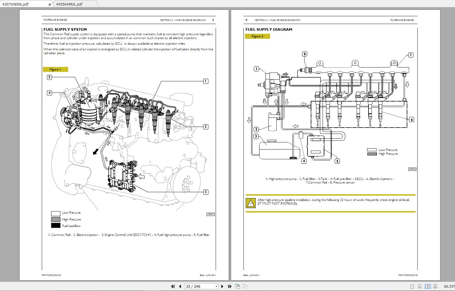 Tigercat FPT C87 T4f ENGINE Operator Service & Repair Manual