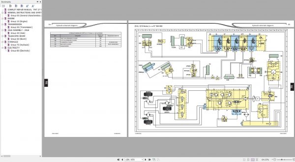 Manitou Telehandler TMT Series 1 & 2 EURO 3 TMT 251 TMT 25P TMT 25S TMT ...