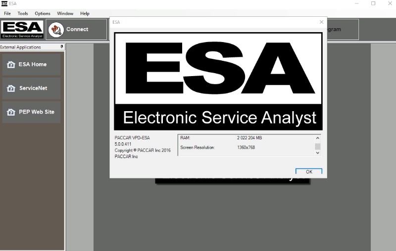 Paccar ESA Electronic Service Analyst 5.4.3.0 12.2021 Diagnostic ...