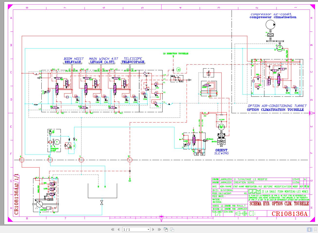 Terex Demag Mobile Crane 551186 AC60 3 EN13000 Shop Manual