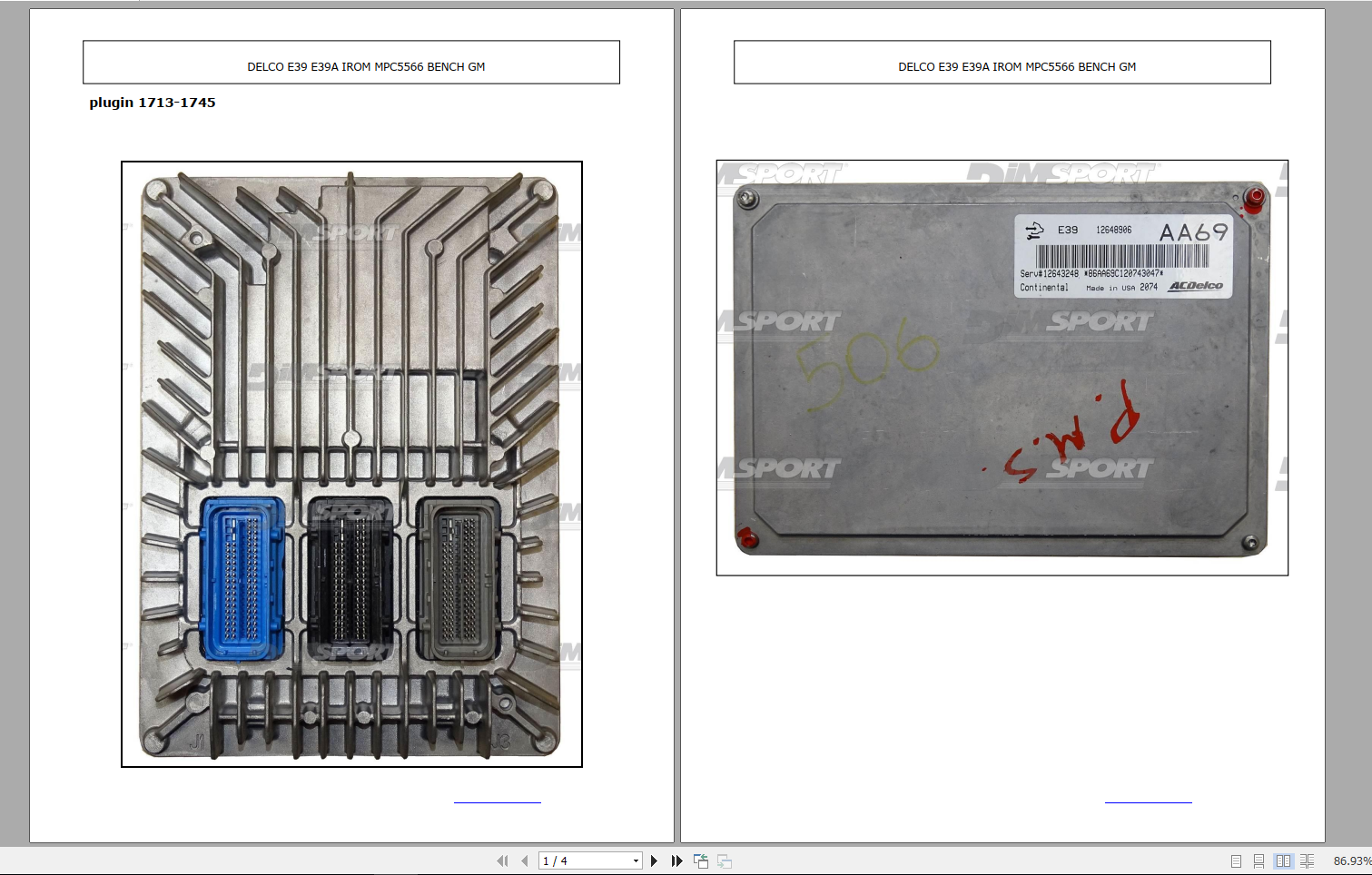 ECM PINOUTS Collection 1.32GB PDF Manual