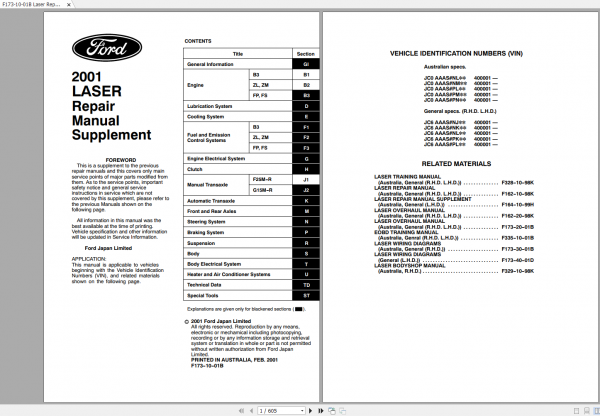 Ford Laser Kh Wiring Diagram