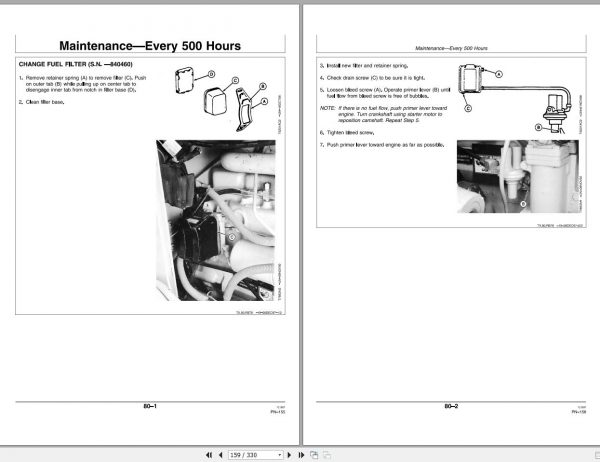 John Deere Torque Converter & Direct Crawler Dozers 450G 550G 650G ...