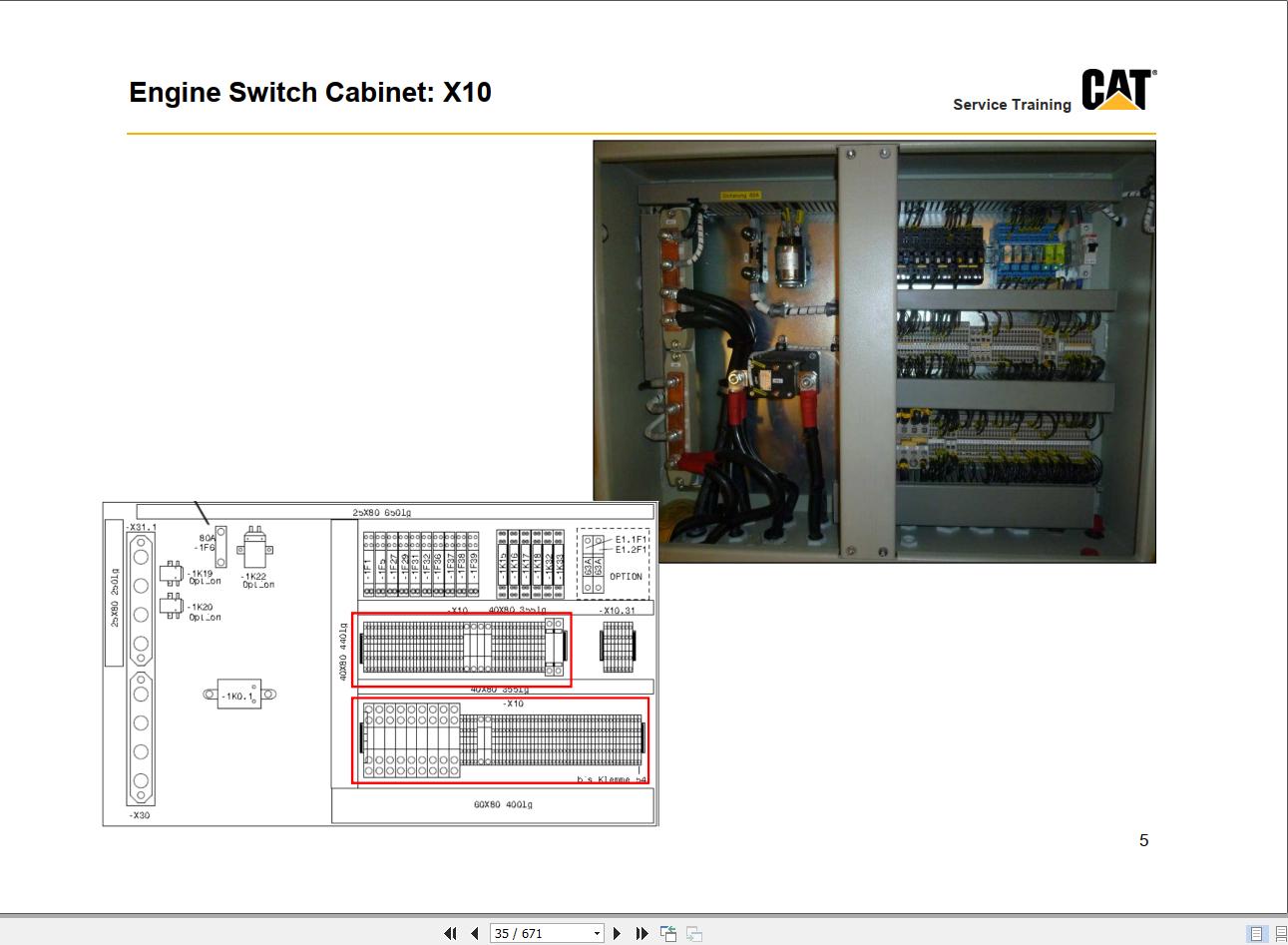 CAT 6040 Hydraulic Mining Excavators CAMPSIL Electric System