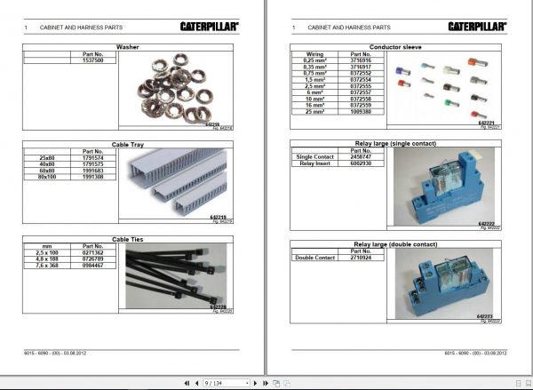 CAT Electric Spare Parts Catalog