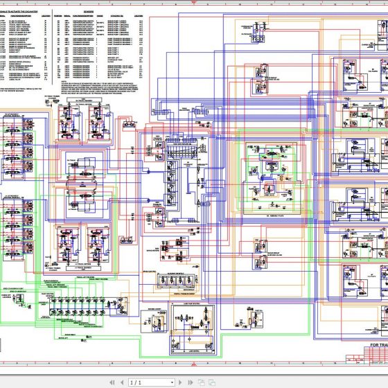 CAT Track-Type Tractor D3G D4G D5G Hydraulic System Schematic