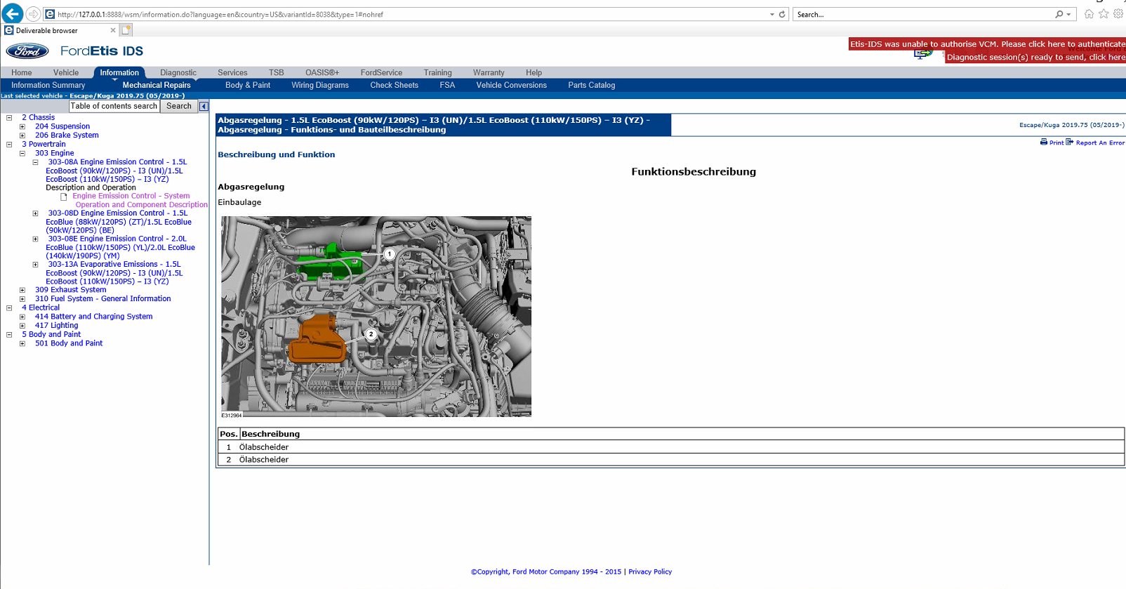 Ford ETIS Offline 02.2022 Repair Manuals