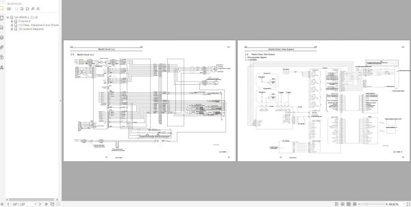 Tadano All Terrain Crane GA-3600N-1 GA3600N-1 GE5001 Service Manual Circuit Diagram
