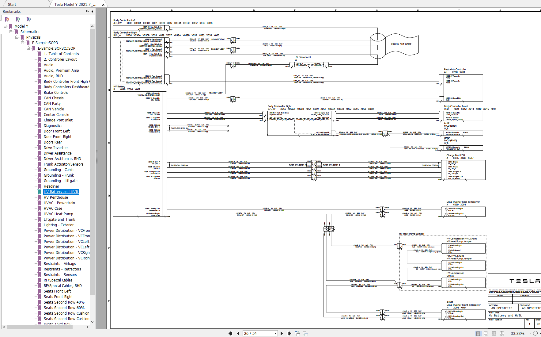Tesla Model 3 Model S Model X Model Y Roadster LHD AND RHD 2022 Circuit ...