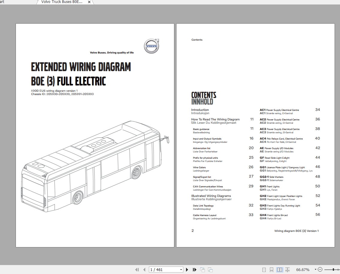Volvo Truck Buses 979MB PDF Schematic Wiring Diagram PDF DVD
