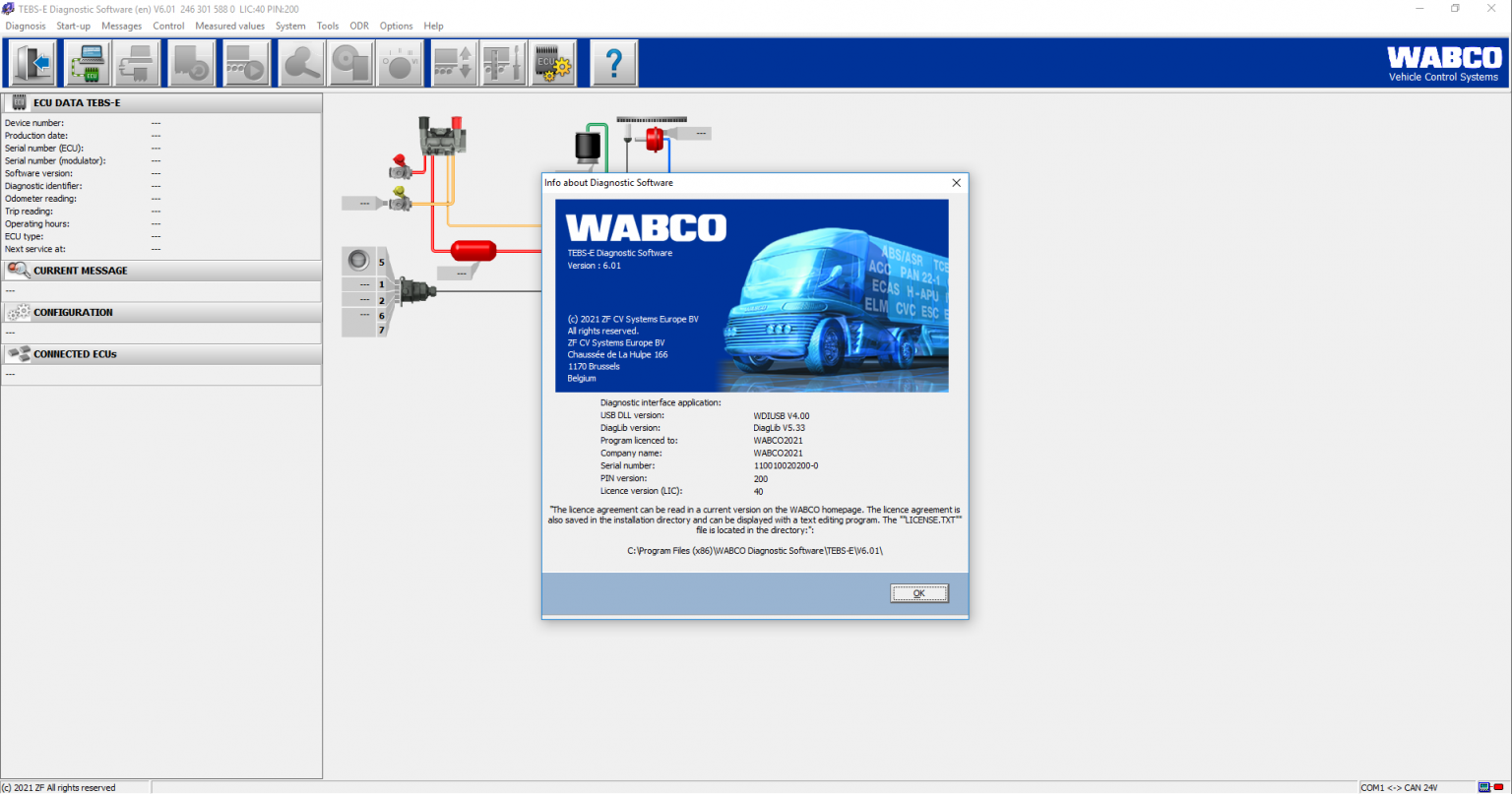 Wabco TEBS-E v6.01 Latest 2021 Diagnostic Tool Archives - Auto Repair ...