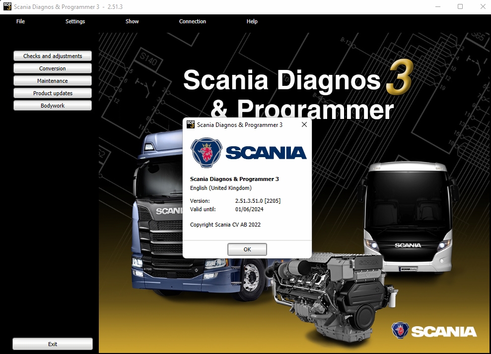 Scania SDP3 V2.51.3.51.0 2205 2022 How To Install Setting Guide