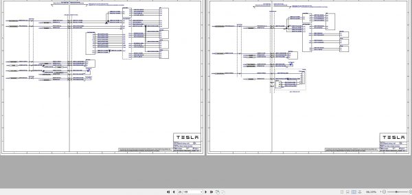 Tesla Model S 2013 LHD SOP Release China Circuit Diagram 1004573-00-E ...