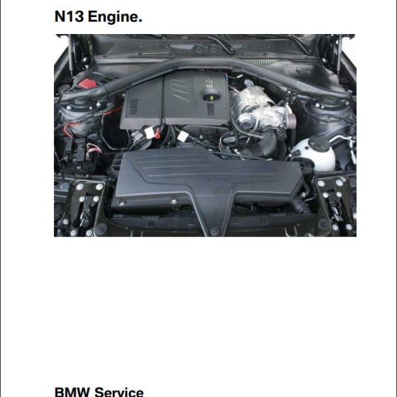 BMW N20 Engine Technical Training Product Information