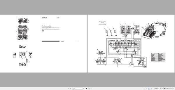 Caterpillar 320C, 330C Excavator Hydraulic Electrical Full, 41% OFF