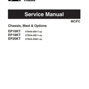 CAT Forklift EP20KC Service Manual