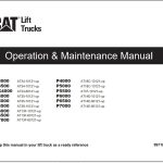 CAT Forklift PD10000 PD11000 PD12000 PD8000 Schematic, Service ...