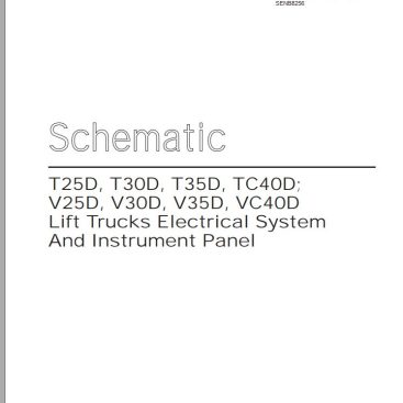 CAT Forklift T30D Spare Parts Manual