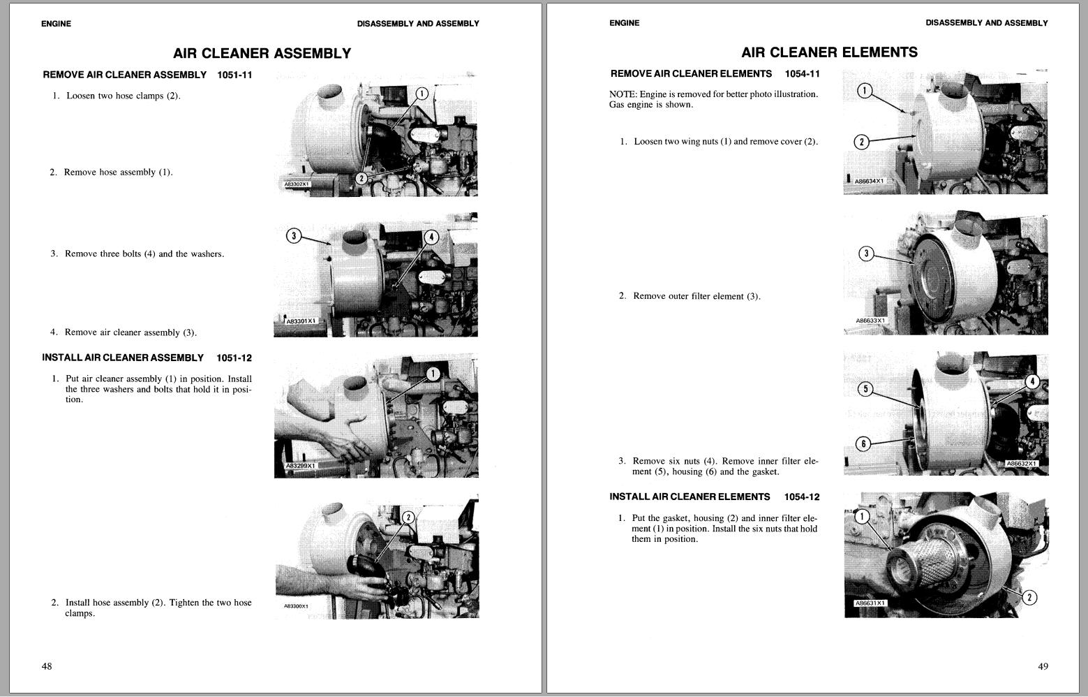CAT Forklift V70F V90F VC110F Service Manual