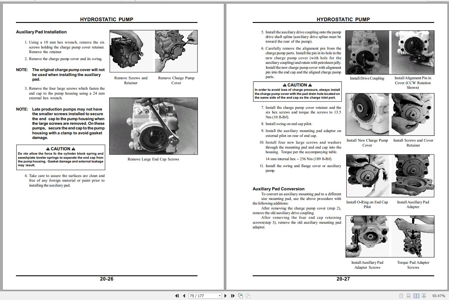 Cameco Loader High Reach SP1850 Repair Manual