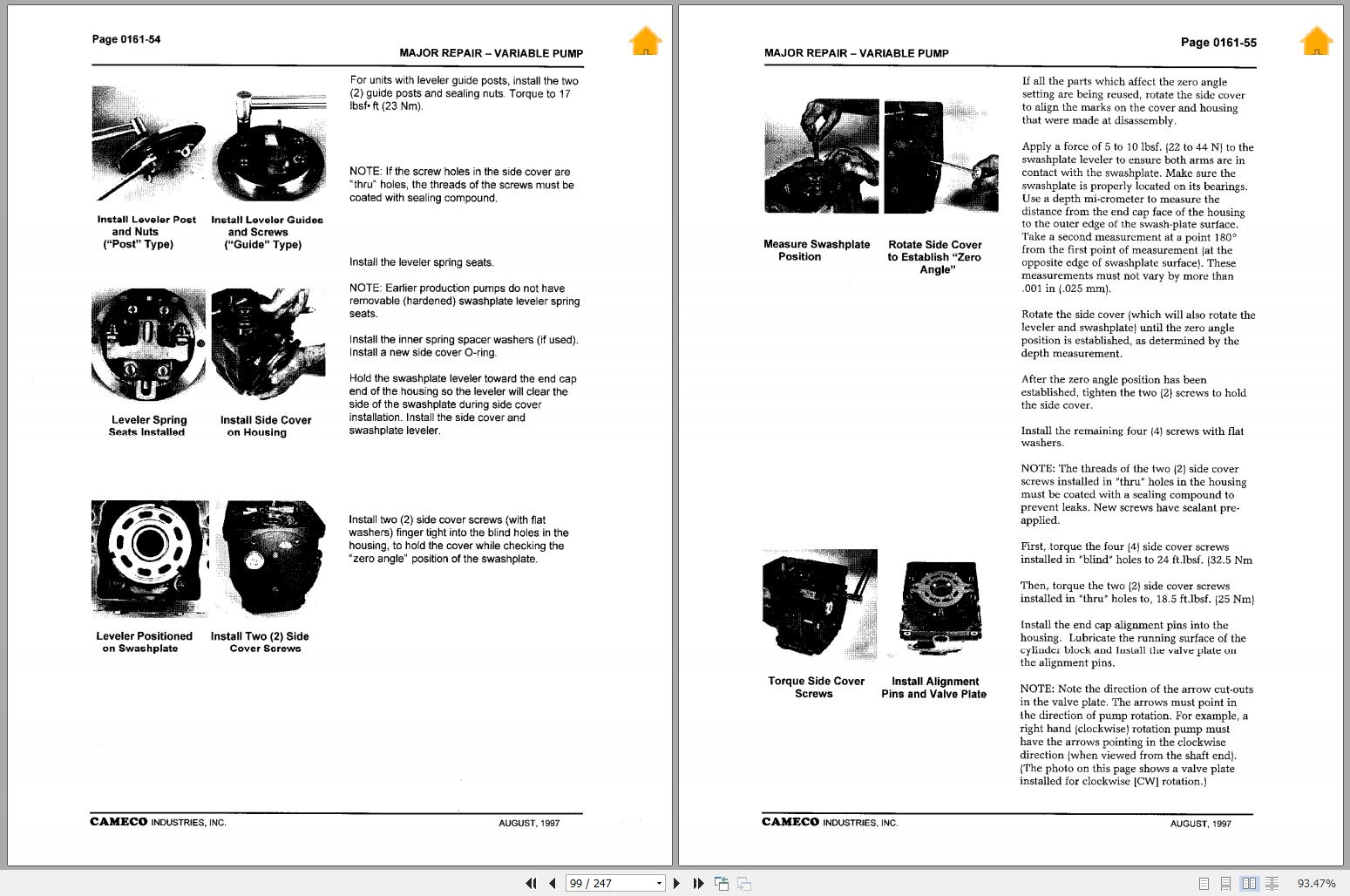 Cameco Loader SP1800B Repair Manual
