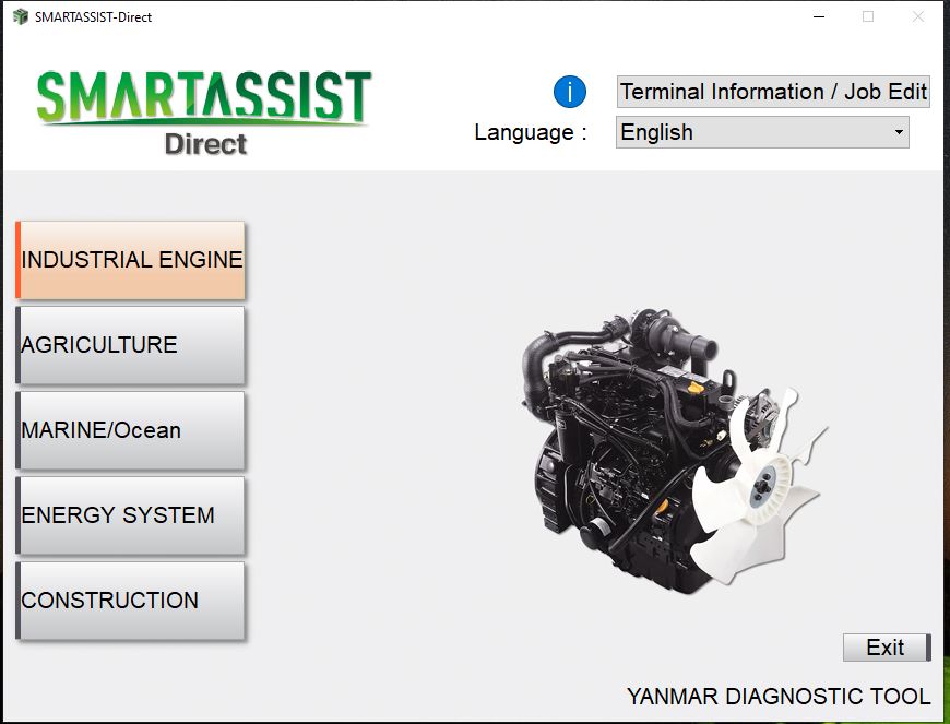 YANMAR SMART ASSIST V2.19 Diagnostic Program DVD How To Install