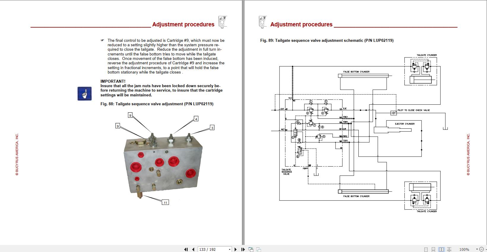 CAT Bucyrus 816B 816-1148 SCR Roof Bolter Technical Manual BI634142