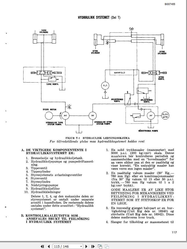 CAT Bucyrus Lectra Haul Technical Manual BI007455 NO