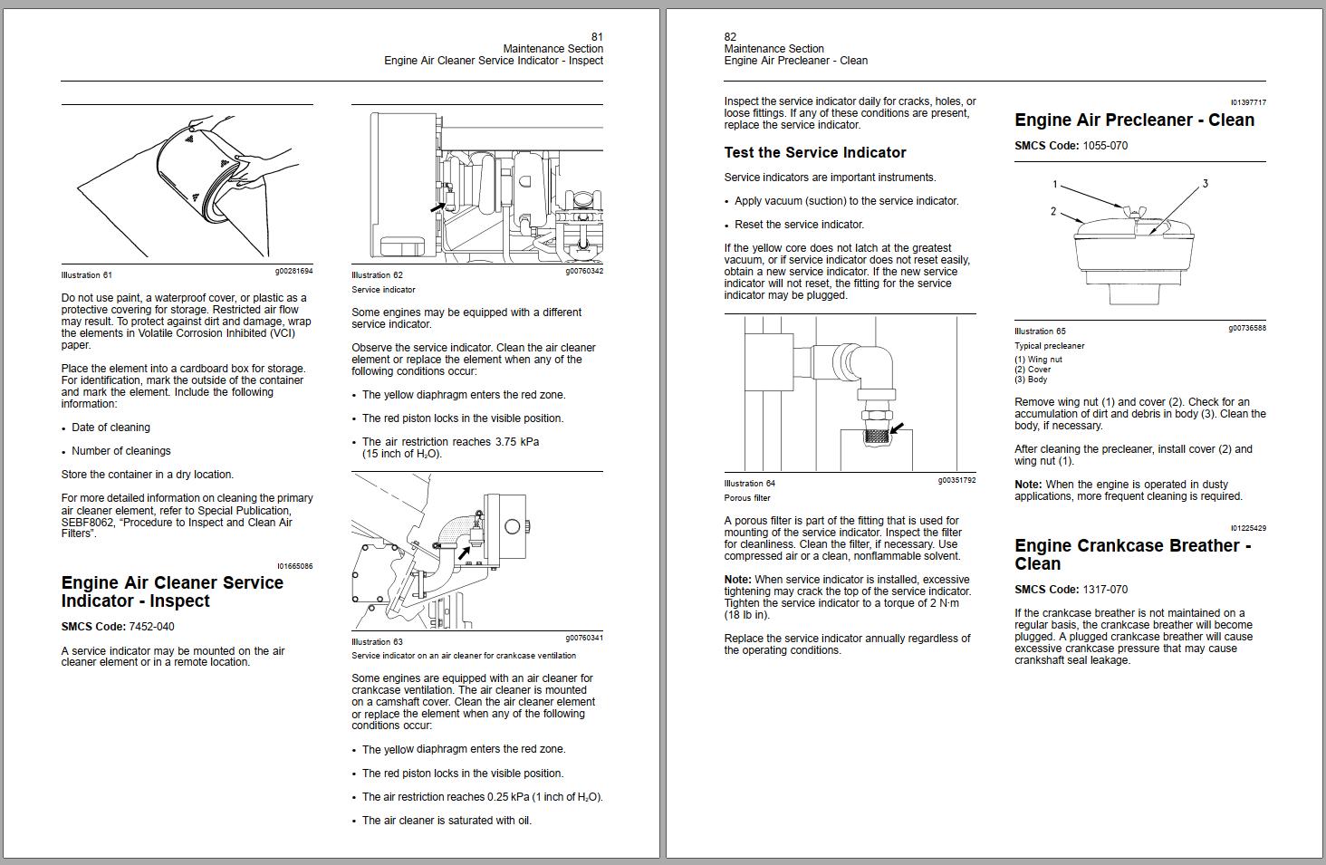 CAT Engines G3500 Operation and Maintenance Manual SEBU6711-10 2004