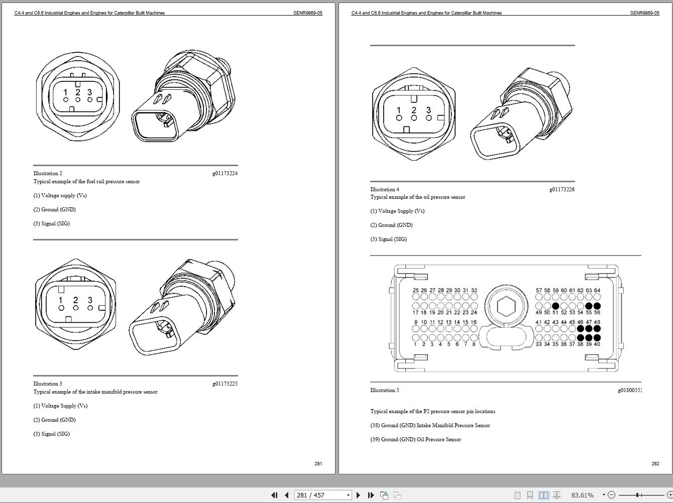 CAT Industrial Engine C6.6 Troubleshooting Manual