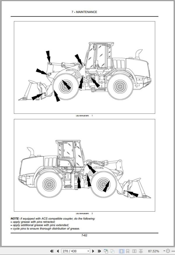Case Wheel Loader 621G 721G Tier 4B Operators Manual 12.2019