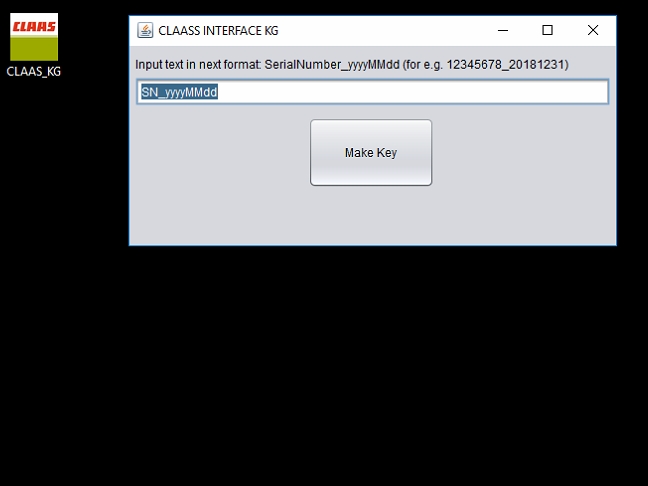 Claas Agricultural Unlock Interface Adapter Key Generator Program How ...