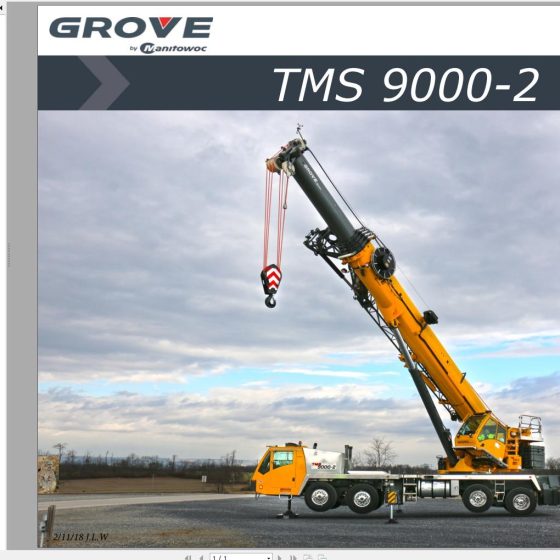 Grove Crane TMS155 TMS180 Hydraulic Schematic