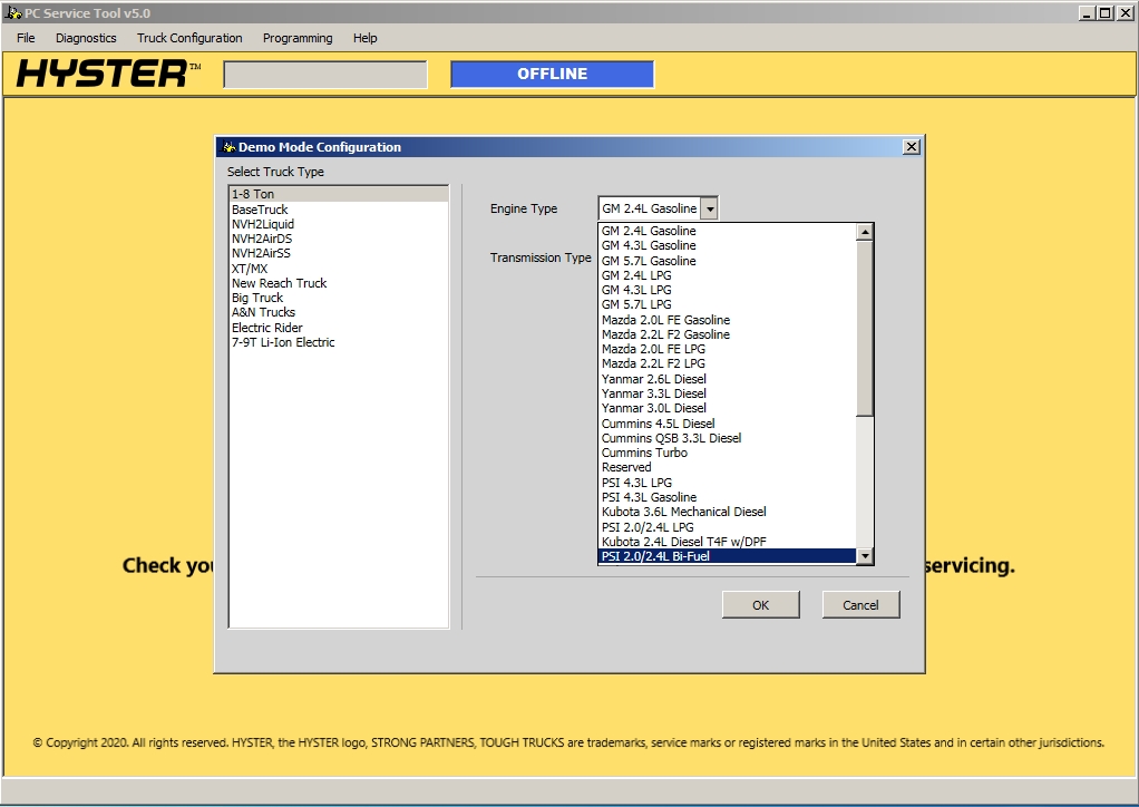 Hyster Yale Pc Service Tool V50 092022 Diagnostic Program Combo How To Install Setting Guide