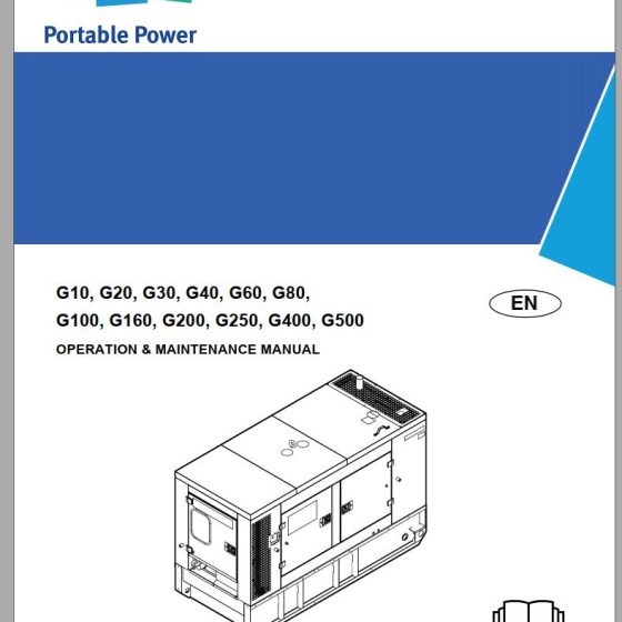 Ingersoll Rand Generator G100 SIIIA Operation and Maintenance Manual 2015