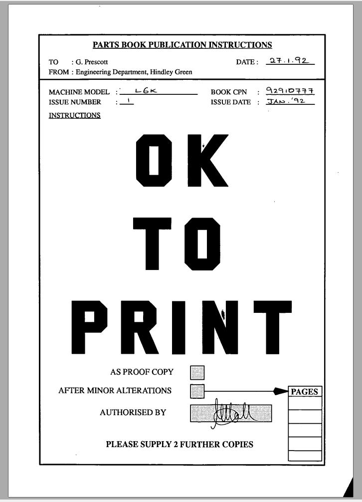 Ingersoll Rand Light Tower L6K Operation and Maintenance Manual 2012