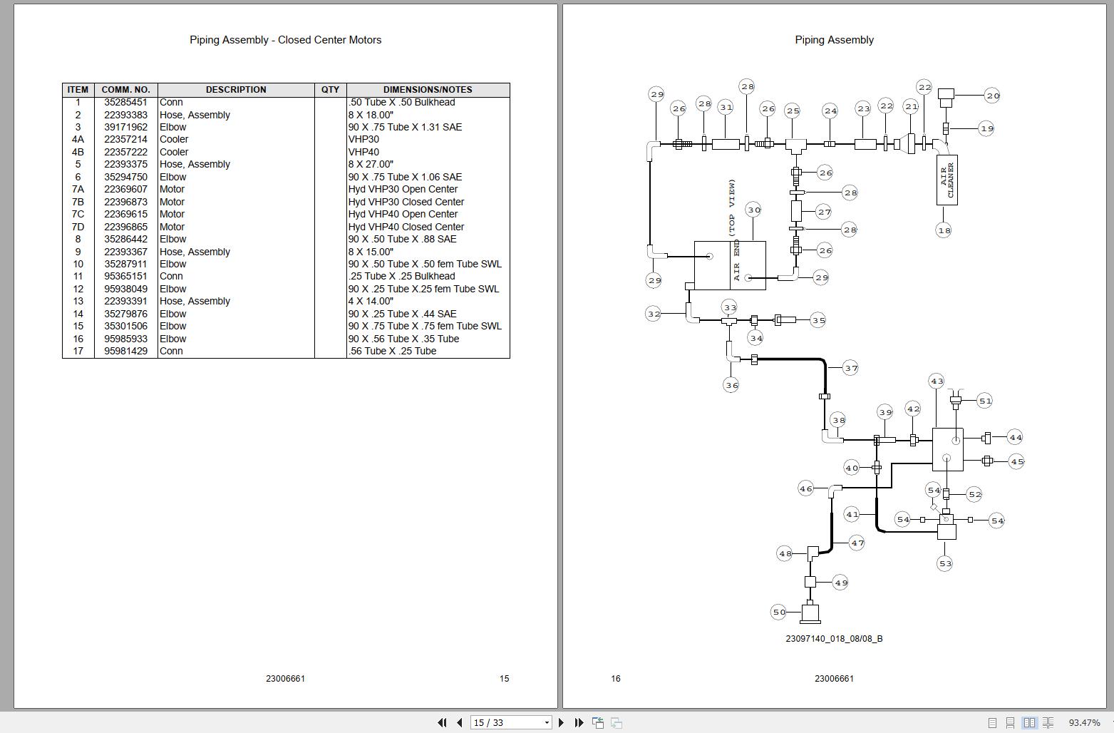 Ingersoll Rand Onboard Power VHP40RMH Parts Manual 2013