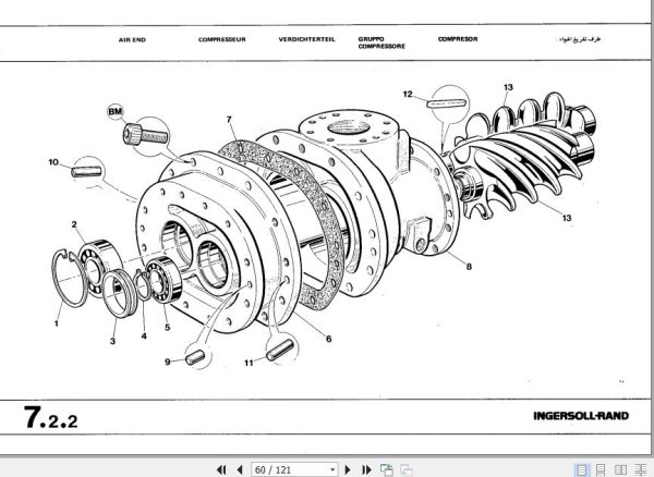 Ingersoll Rand Portable Compressor VHP260 Operating and Maintenance ...