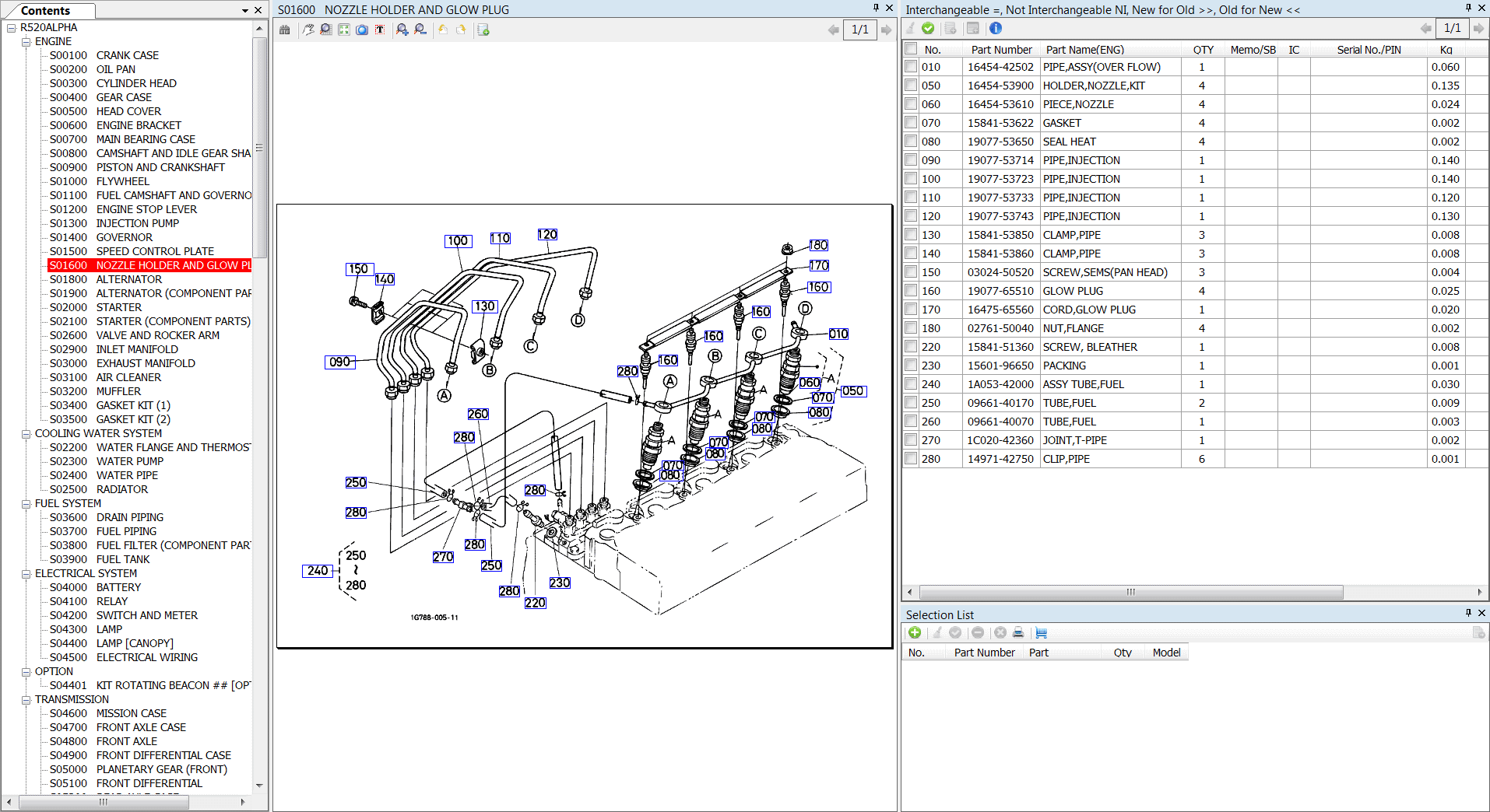 Kubota EPC Tractors Construction KUK UK 10.2021 Machinery Power ...