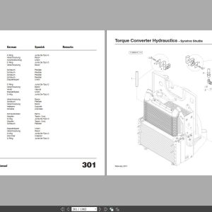 Terex Backhoe Loader TLB890 Tier 4 Interim Stage 3B Parts Catalogue