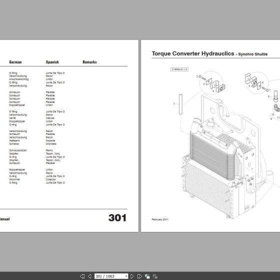 Terex Articulated Truck TA300 Service Manual