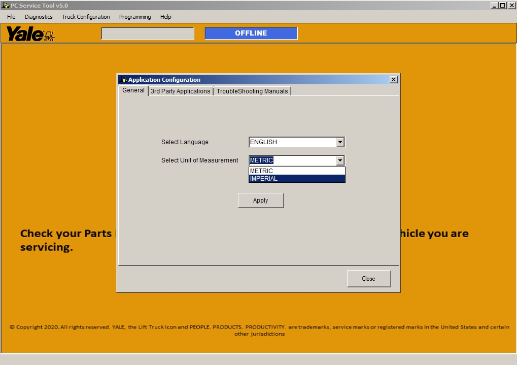 Yale Diagnostic Program PC Service Tool v5.0 09.2022 How To Install