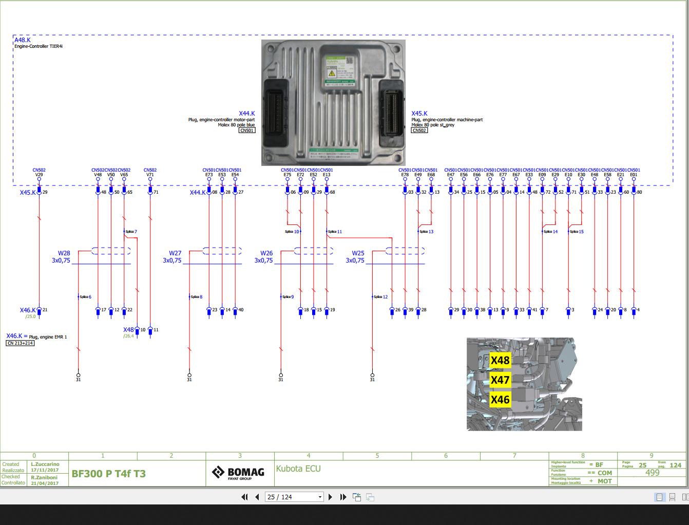 Bomag BF300P Wiring Diagram T4f T3 Function.499 2017 EN IT