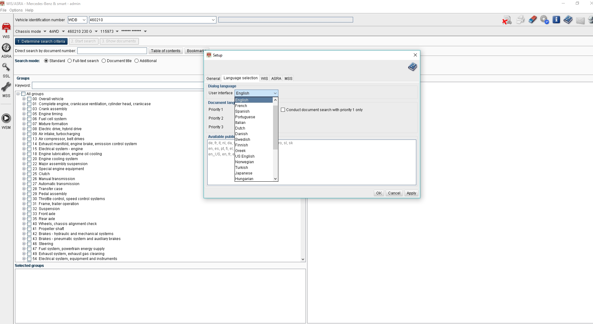 Mercedes-Benz EPC 11.2018 and WIS-ASRA Service Information 10.2020 ...