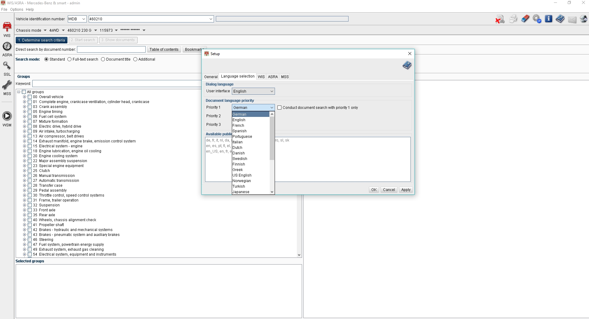 Mercedes-Benz EPC 11.2018 and WIS-ASRA Service Information 10.2020 ...