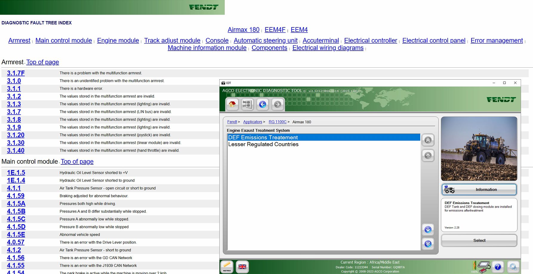 AGCO Diagnostic Tool EDT Electronic 03.2023 How To install