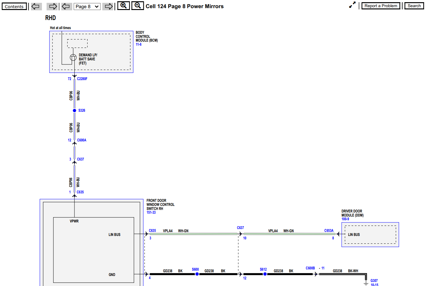 Ford Mustang Mach-E 2021 Electrical Wiring Diagram Connector View Pinout